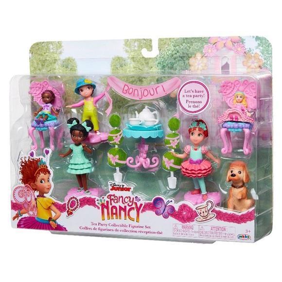 Disney | Toys | Disney Fancy Nancy Tea Party Figurine Set | Poshmark